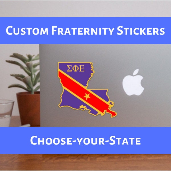 Fraternity Stickers - Etsy