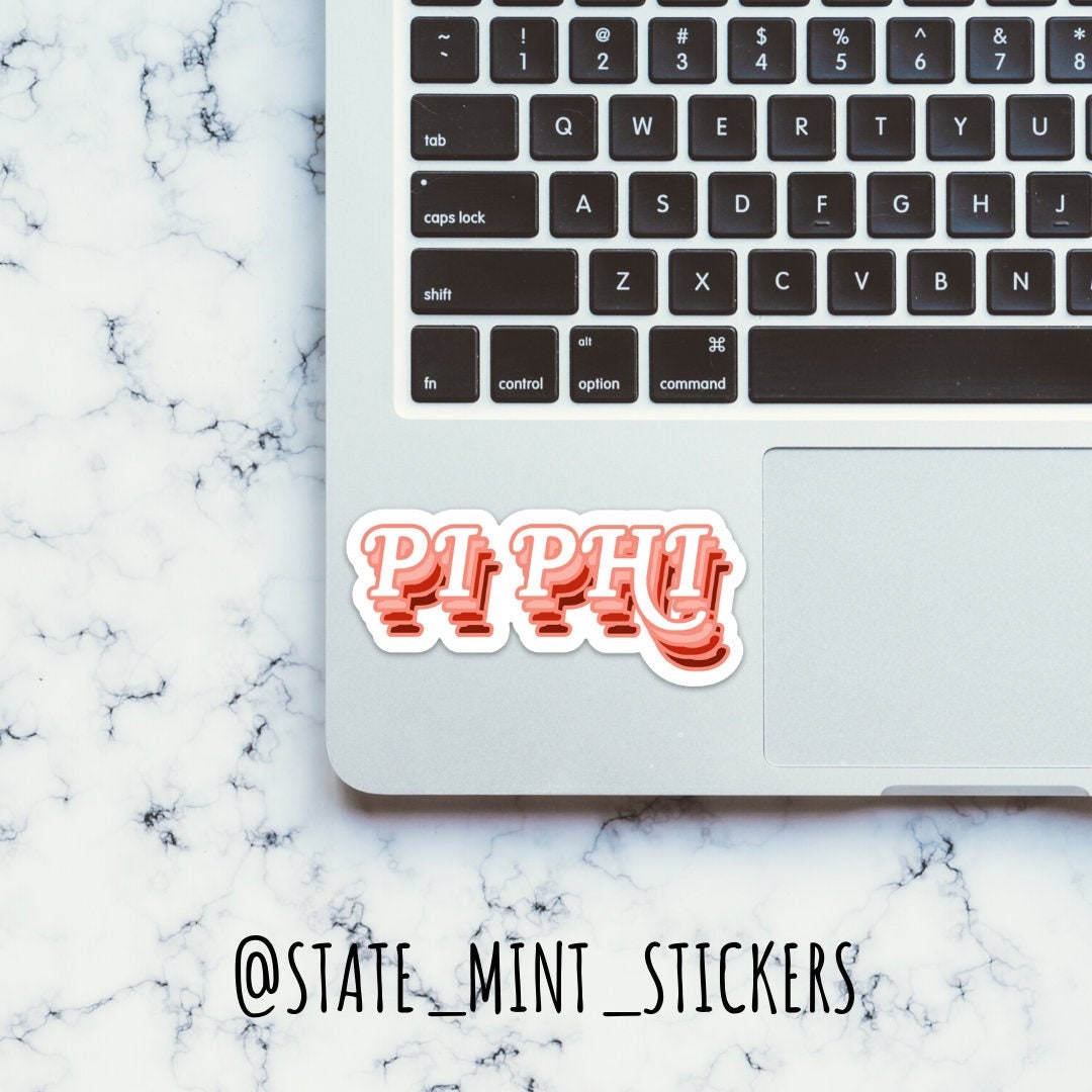 Pi Beta Phi "pi Phi" Sorority Ombre Gradient Layers Sticker / Decal | 4 ...