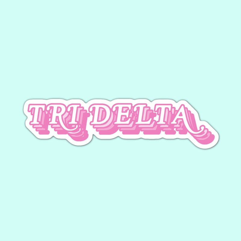 Delta Delta Delta - Etsy