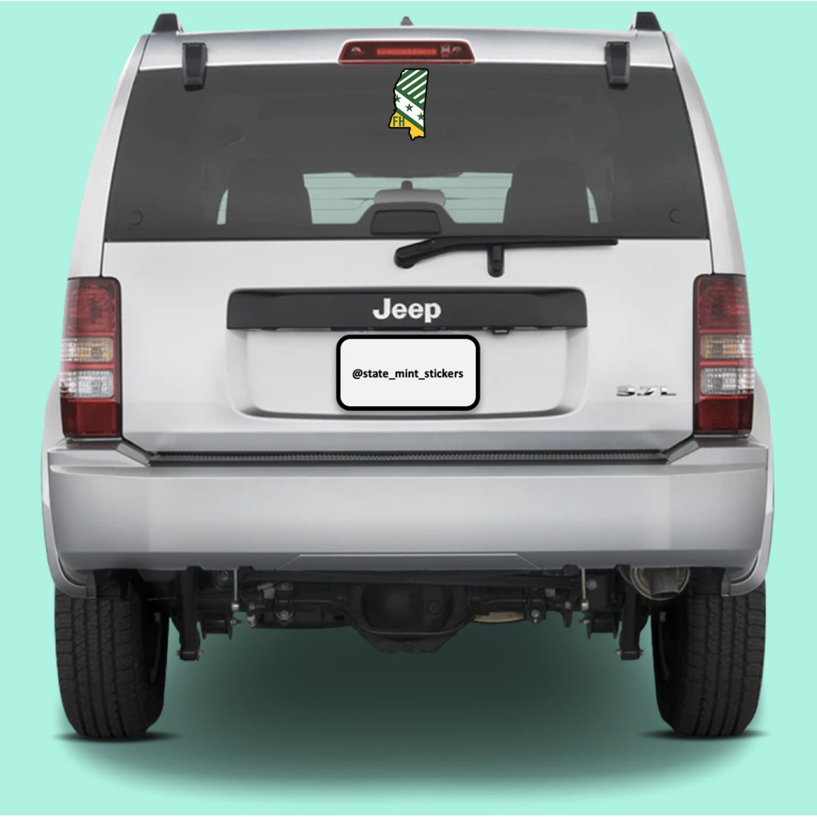 Farmhouse Fraternity Sticker 5 Mississippi State-shaped - Etsy