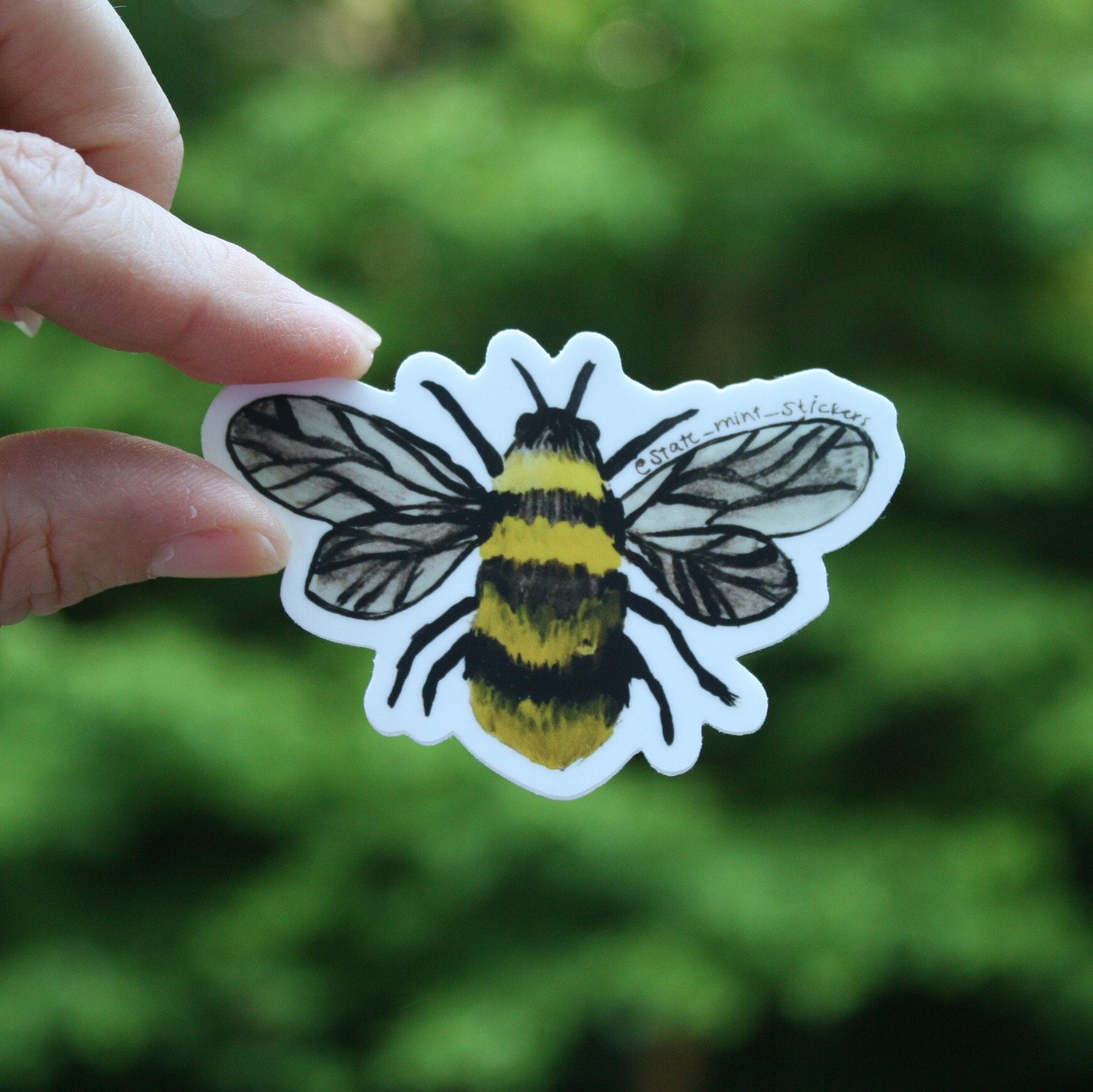 Bumble Bee Sticker / Decal / Vinyl 3 Tall For Car | Etsy