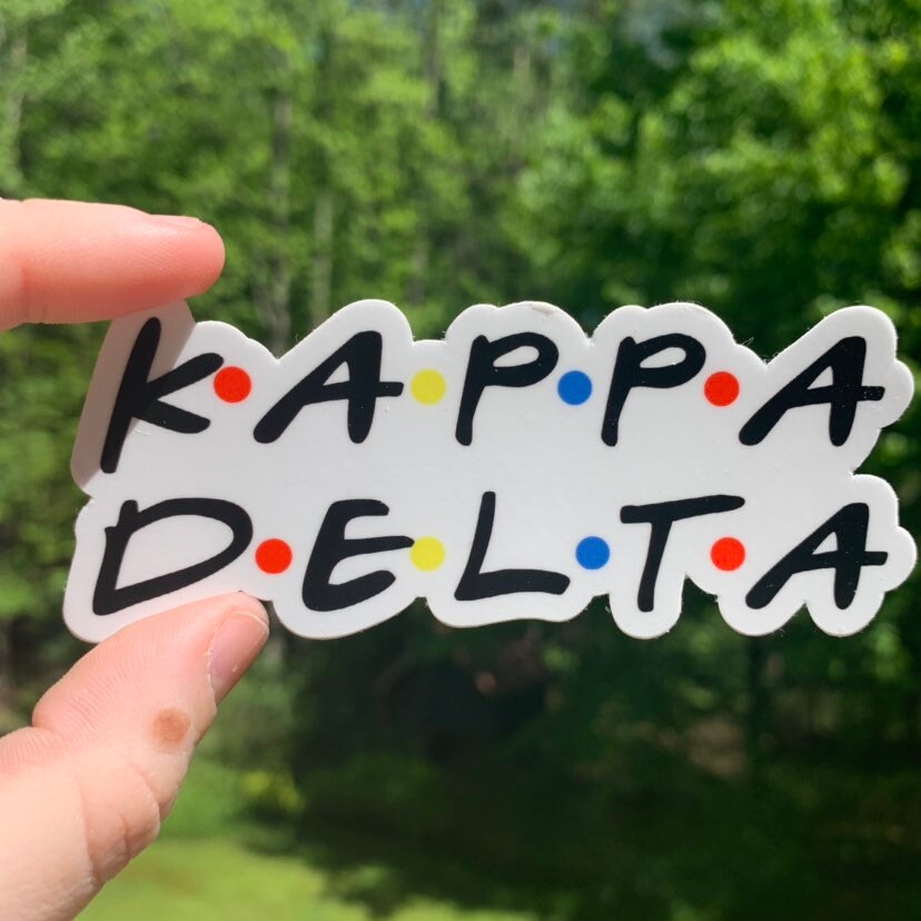 Kappa Delta Sorority Friends Sticker | Etsy