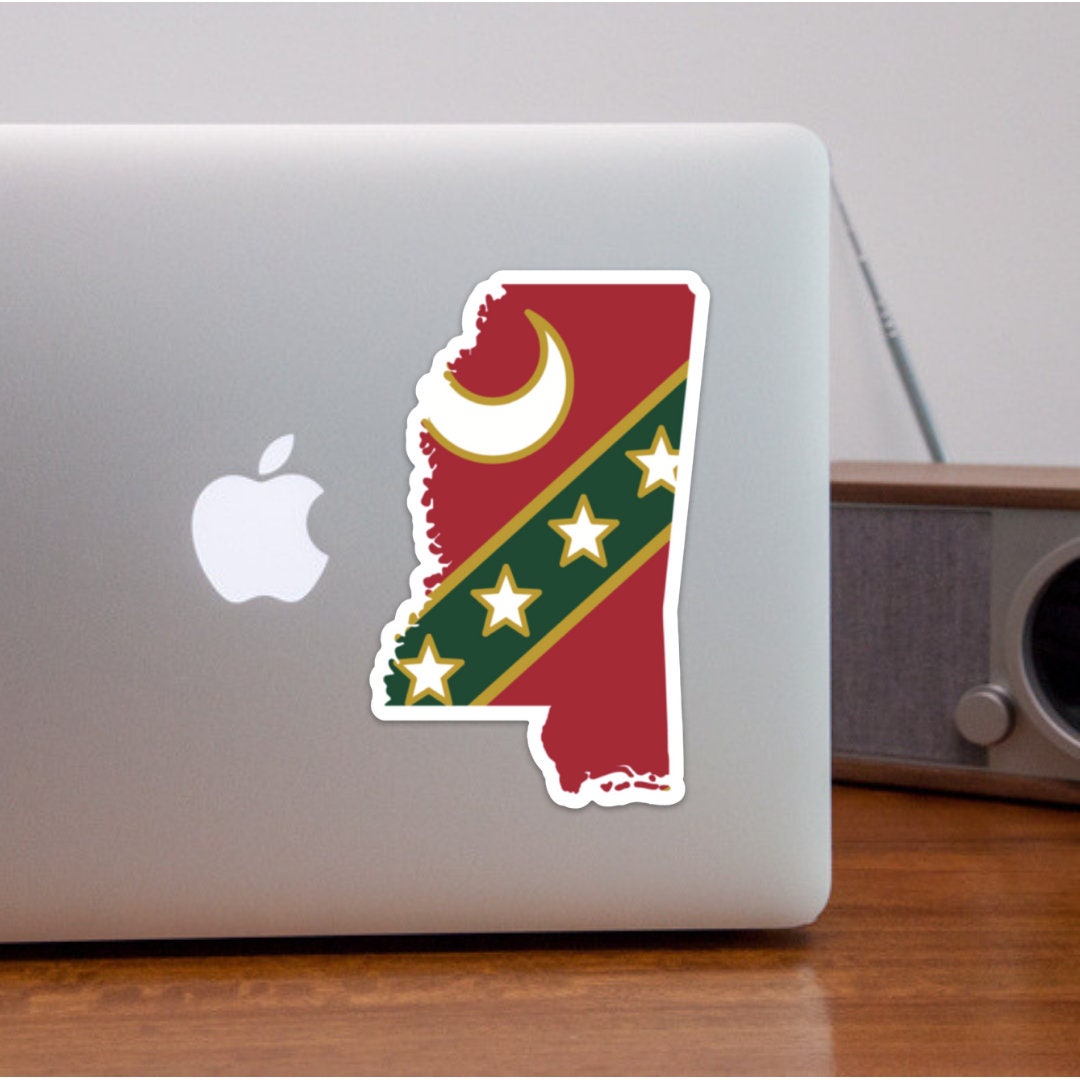 Kappa Sigma Fraternity Mississippi State Shaped Sticker / | Etsy