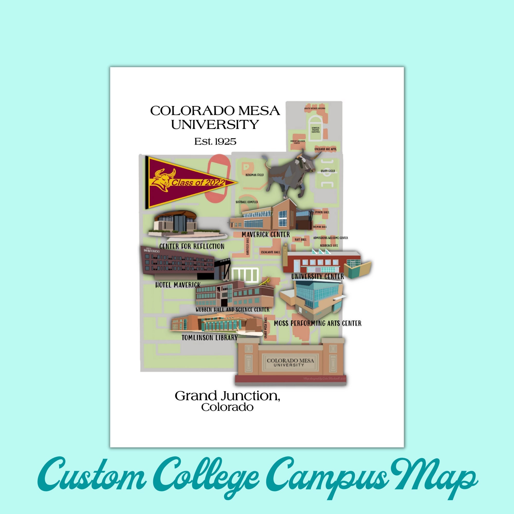 Kenyon Campus Map