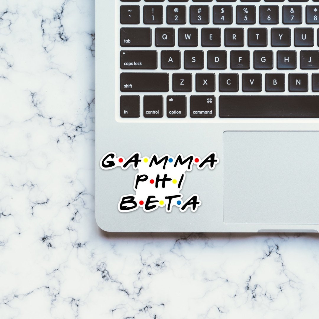 Gamma Phi Beta Sorority Friends Sticker | Official Licensed Product - Etsy