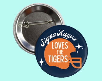Sigma Kappa Buttons Custom Sorority Buttons / Pins Bid Day - Etsy