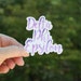 Delta Phi Epsilon Sorority Watercolor Vinyl Sticker / Decal / - Etsy