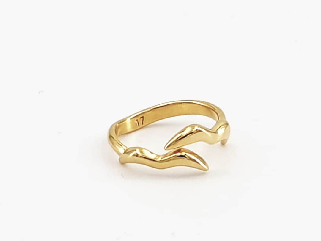 Seagull Ring Adjustable Boho Silver Ring Boho Silver Ring - Etsy UK