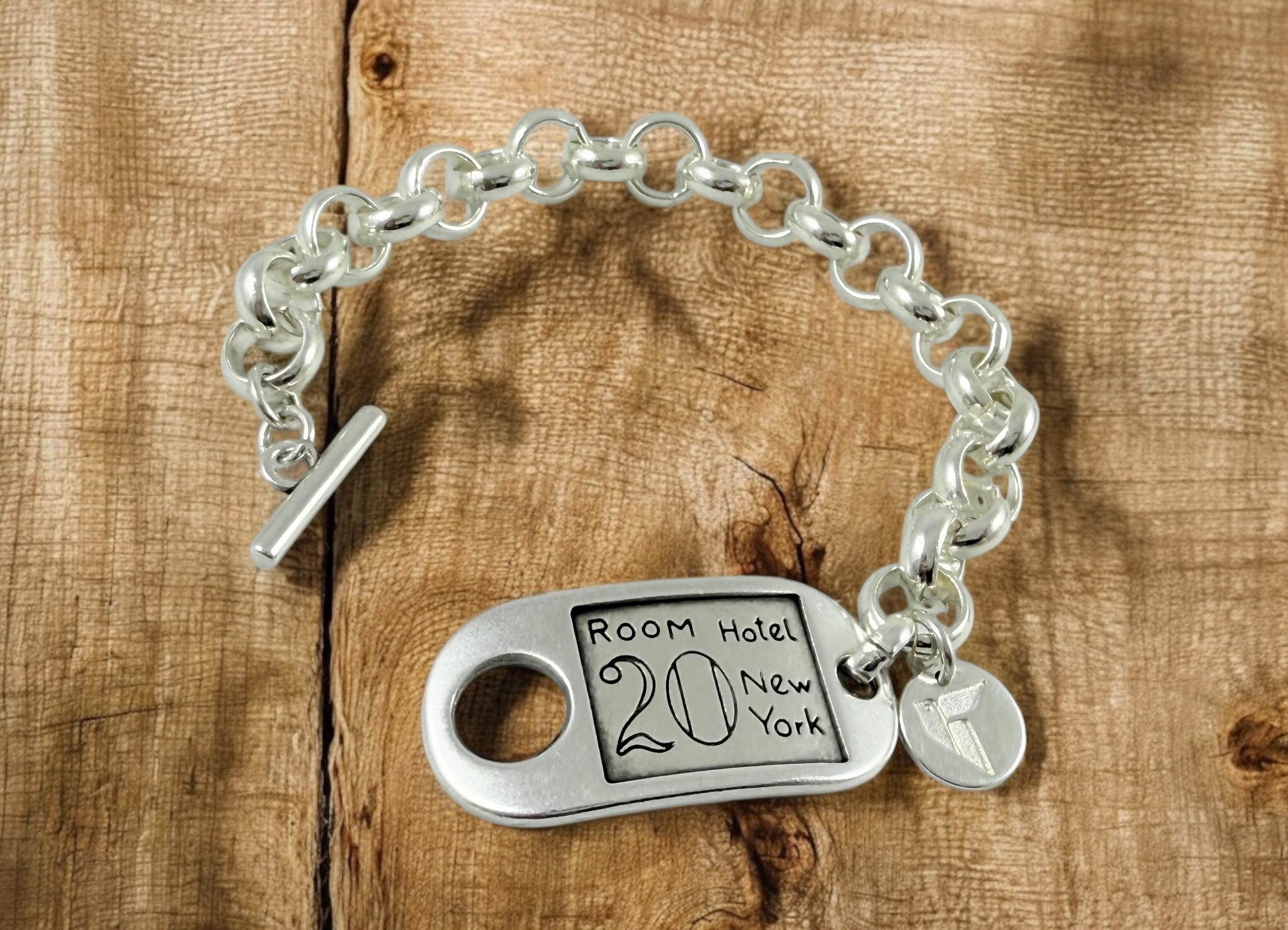 Chunky Silver Chain Bracelet, Statement Bracelet, Bold Chain Bracelet ...