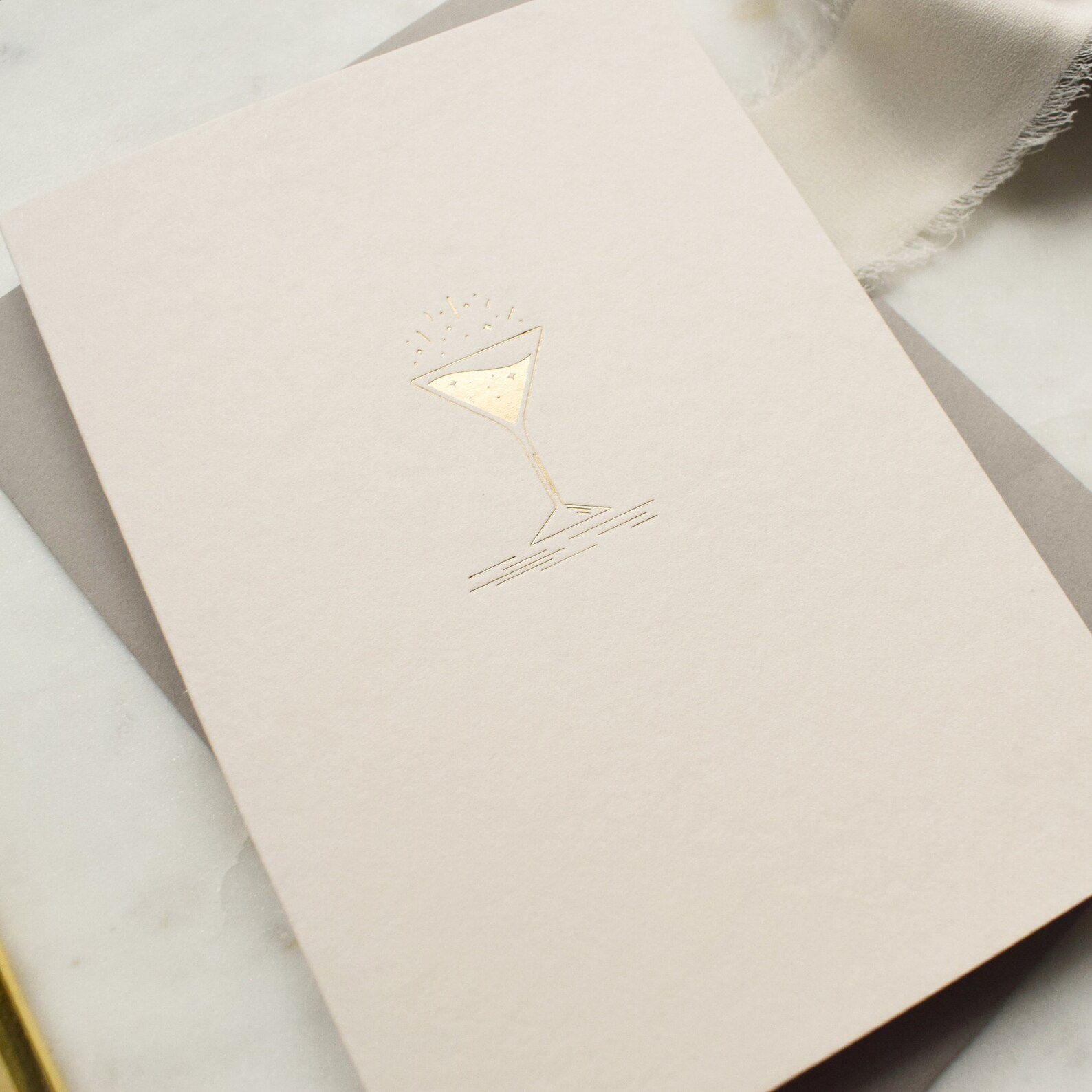 Minimalistic Congratulations Cocktail Card for Birthday - Etsy