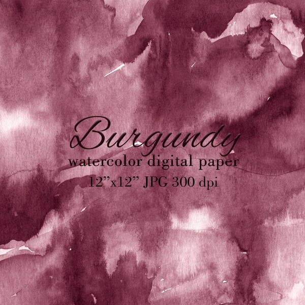 Burgundy Dark Red - Etsy