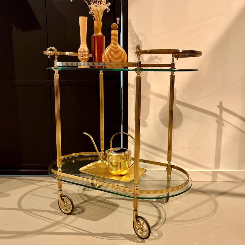 Vintage Bar Cart - Etsy