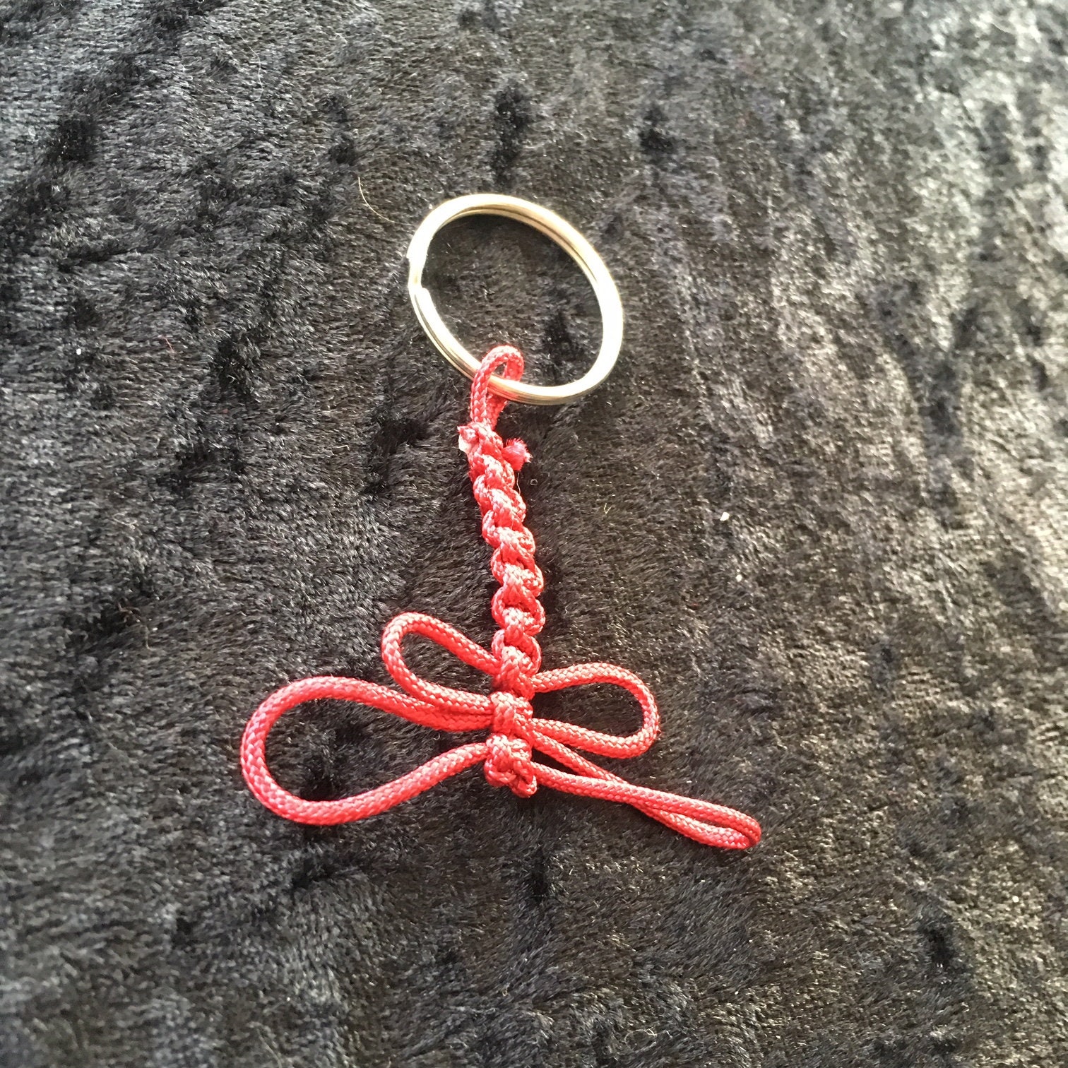 Dragonfly Macramé Keyring Macramé Key Chain in Dragonfly Shape ...