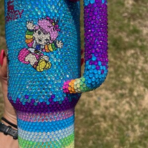 Rainbow Girl Fully Blinged 40oz Tumbler - Etsy