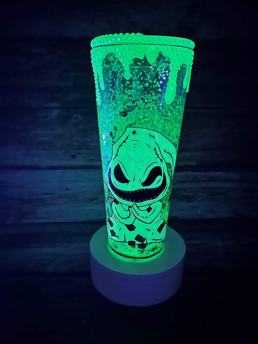 Baby Oogie Boogie Glow in the Dark Snowglobe Tumbler - Etsy