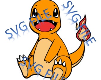 Charmander Svg - Etsy