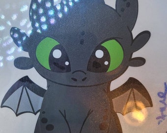 Toothless Decal | Etsy
