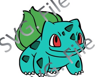 Bulbasaur Svg - Etsy