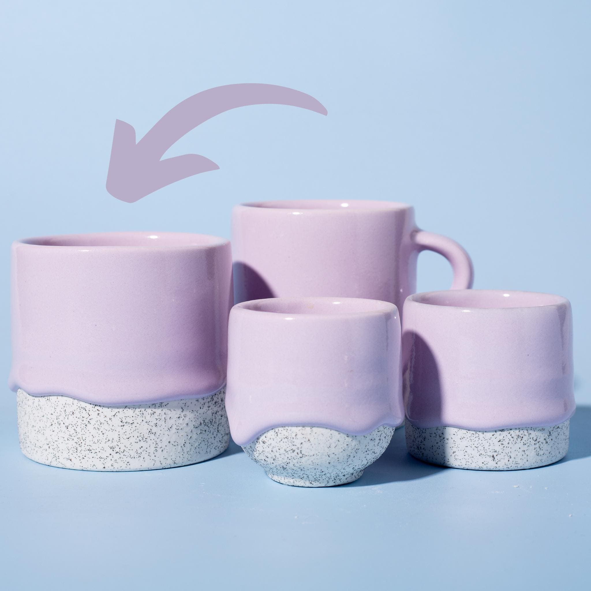 Hand-glazed Ceramic Coffee Cup: Dripping Style Pottery, 12oz - Etsy