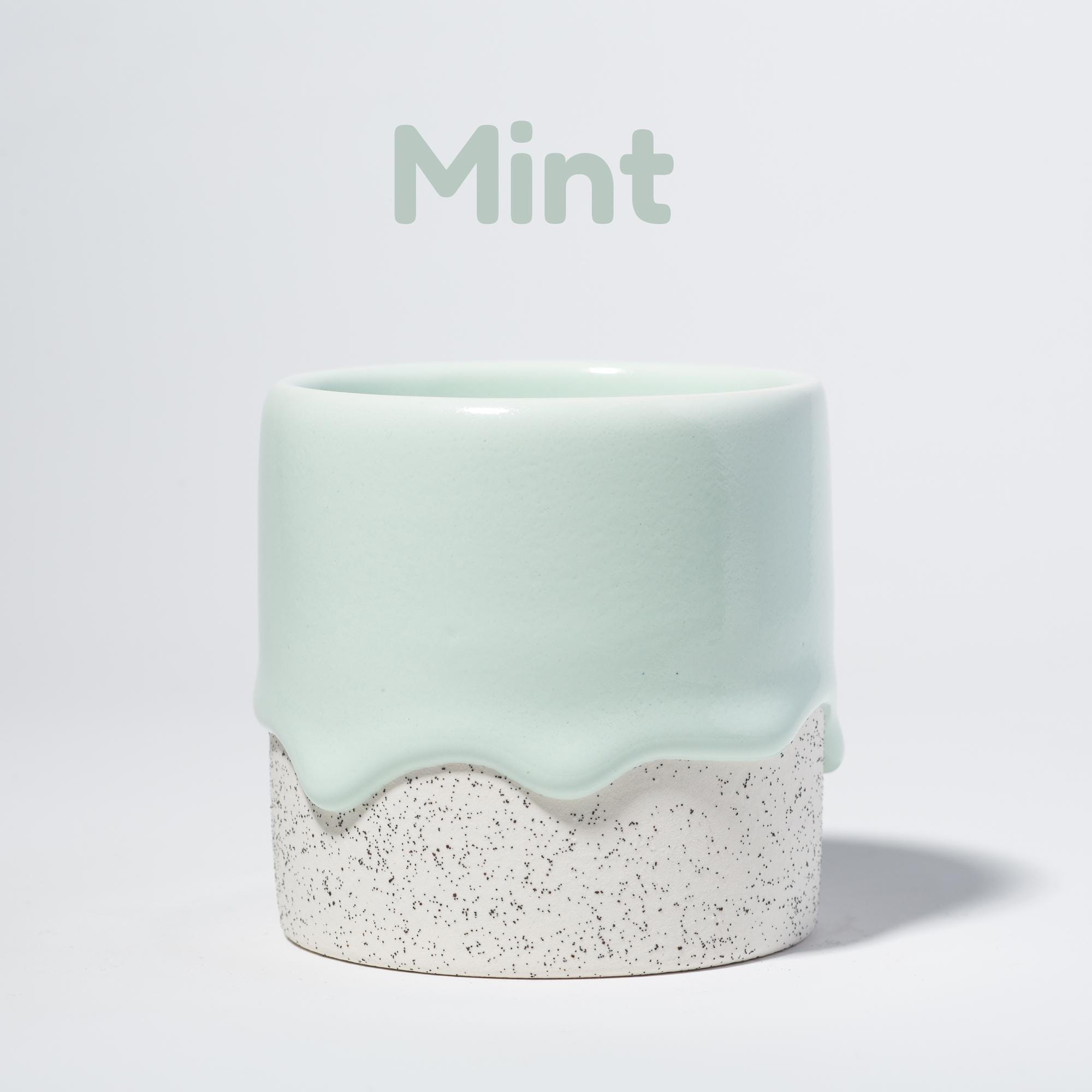 Hand-glazed Ceramic Coffee Cup: Dripping Style Pottery, 12oz - Etsy