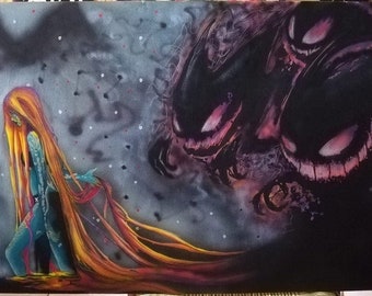 Inner Demons Art - Etsy