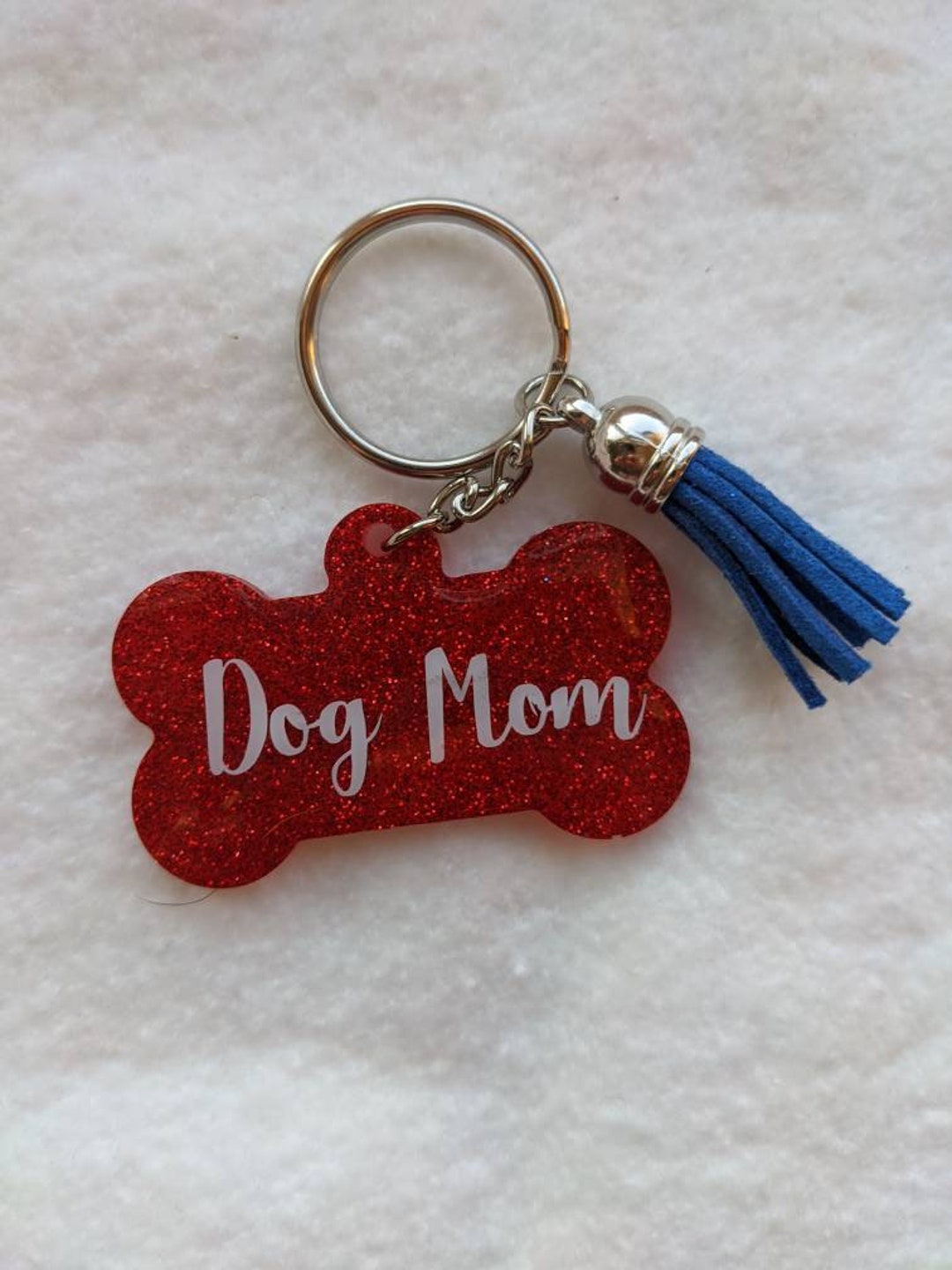 Dog Bone Keychain - Etsy