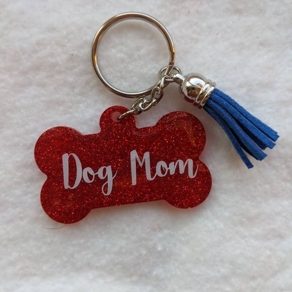 Dog Bone Keychain - Etsy