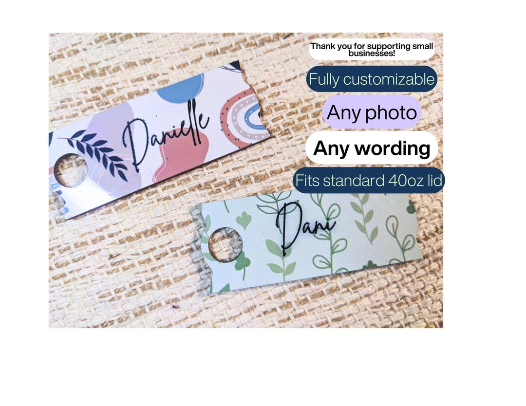 Personalized Stanley Toppers - Etsy