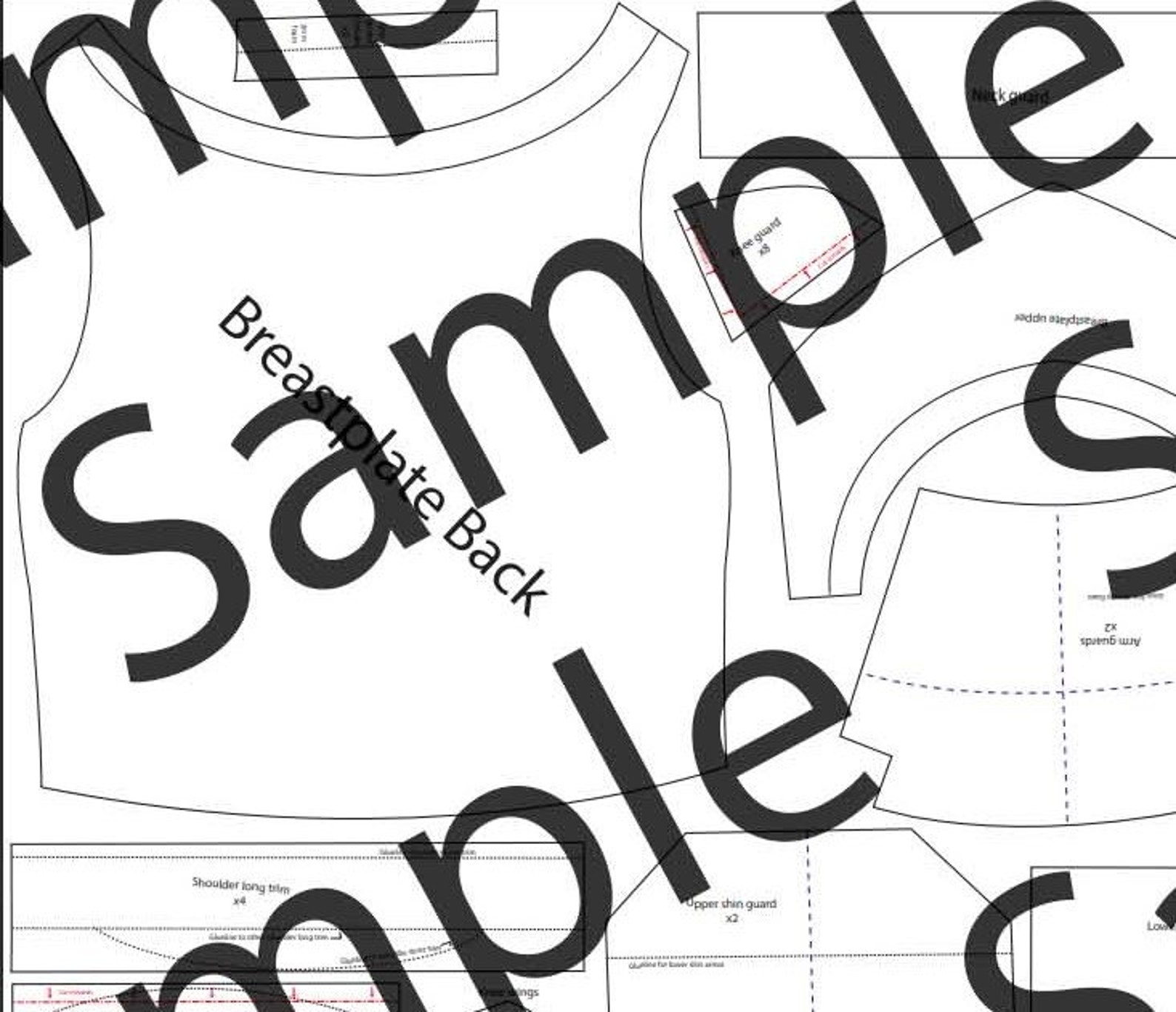 Laios Touden Digital Cosplay Armor Pattern Delicious in Dungeon - Etsy