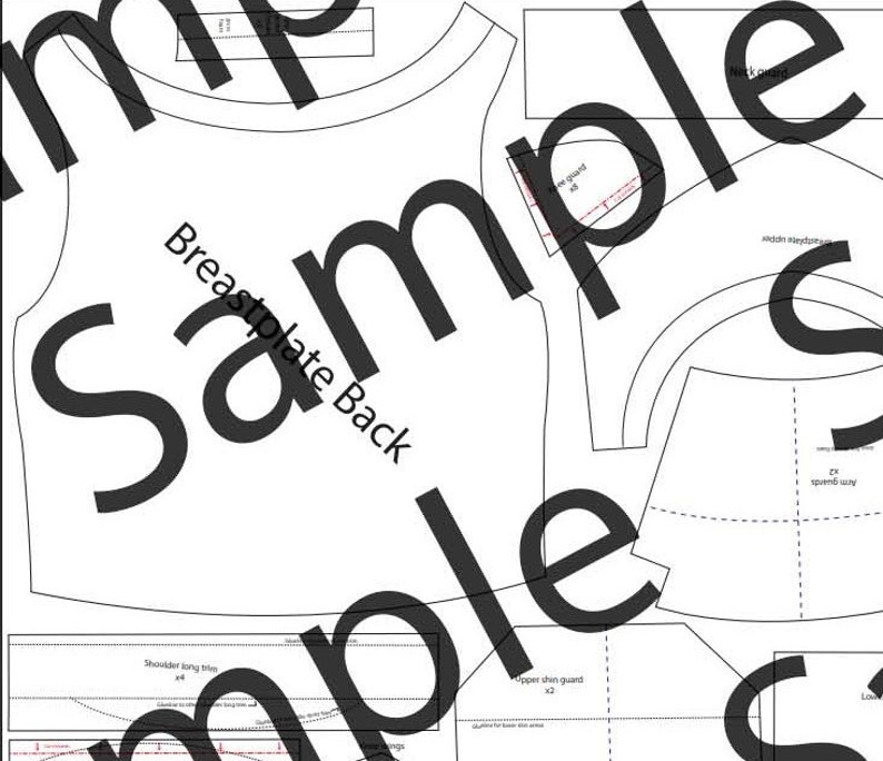 Laios Touden Digital Cosplay Armor Pattern Delicious in Dungeon - Etsy UK