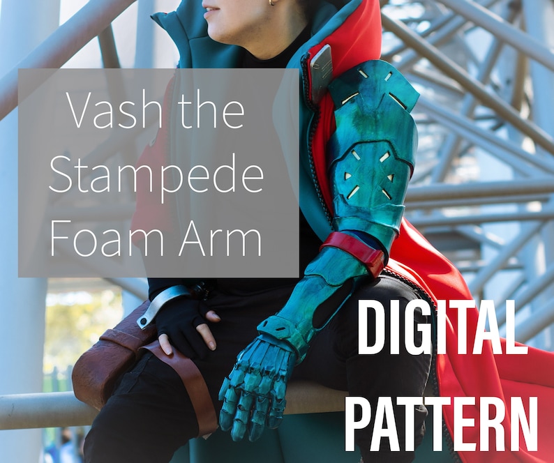 Vash the Stampede Arm Pattern Cosplay PDF - Etsy