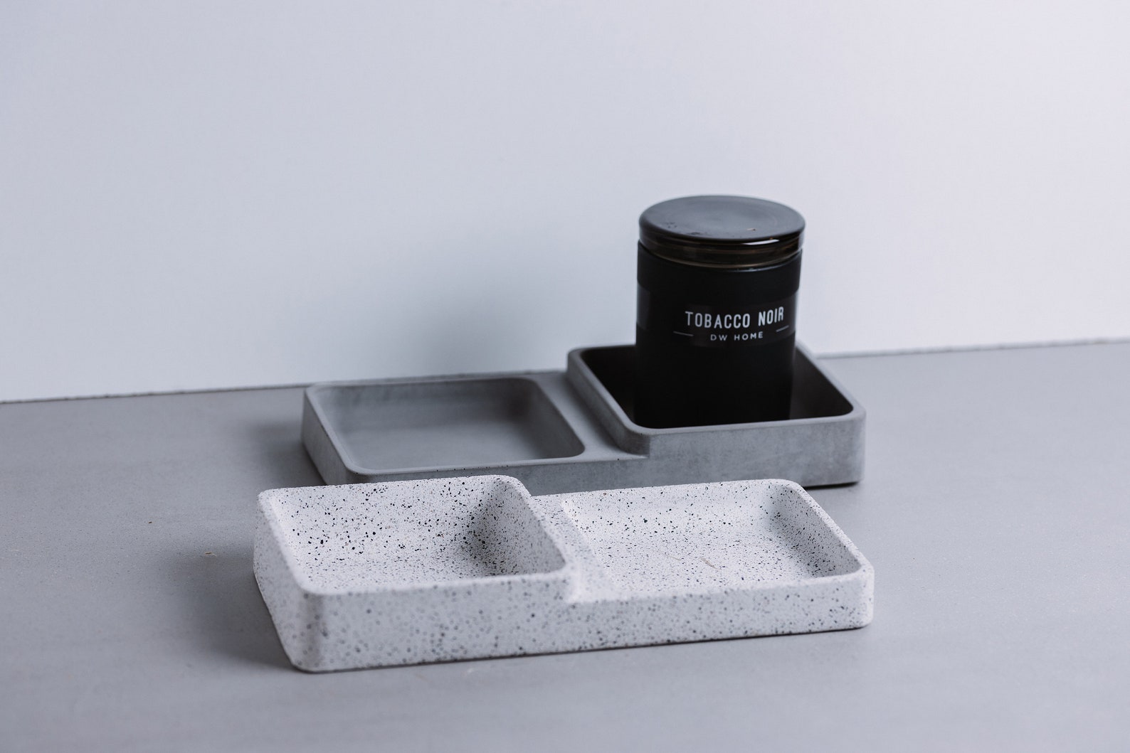 Concrete Display Tray 2-level Handmade Cement Trinket Dish - Etsy