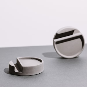 Concrete Phone Holder Horizontal / Vertical Phone Stand - Etsy