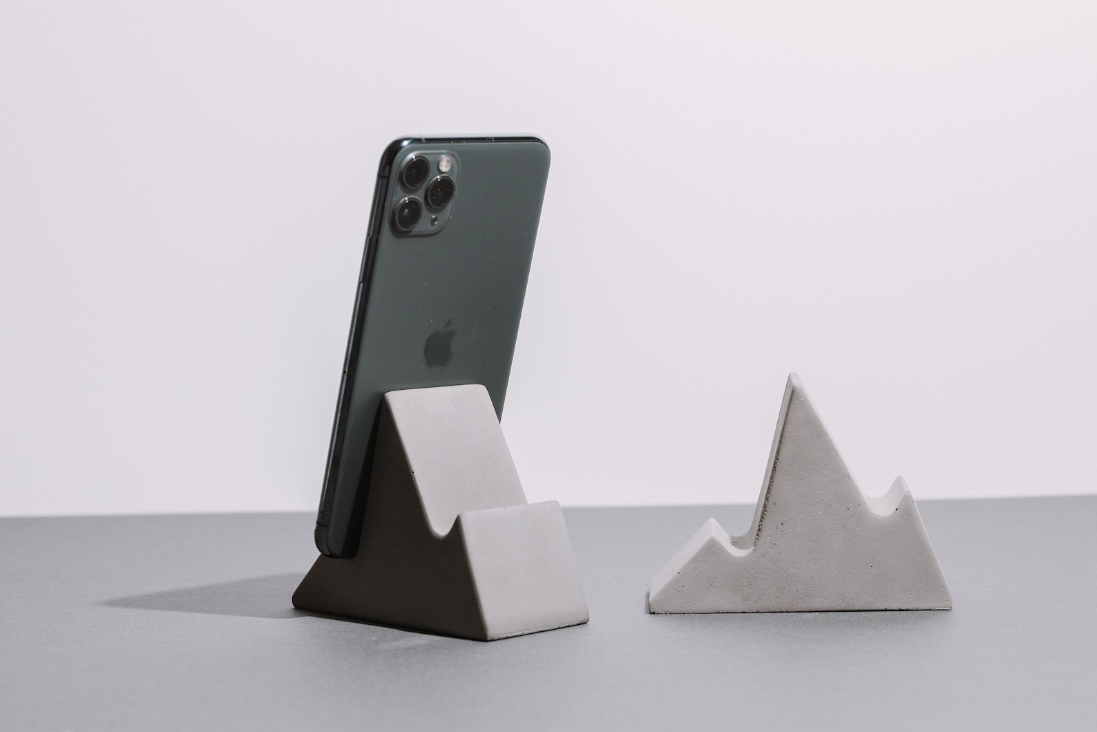 Concrete Phone Holder Vertical and Horizontal / Phone Stand - Etsy
