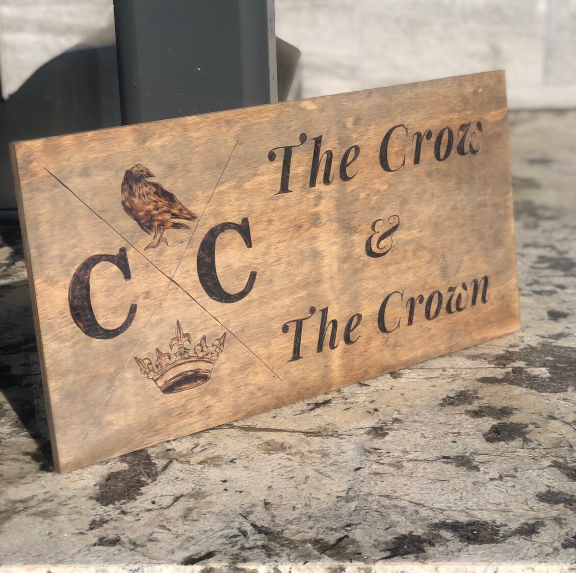 Custom Wood Burned Sign - Etsy