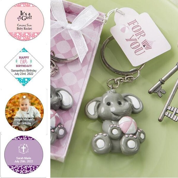 Elephant Key Chain - Etsy