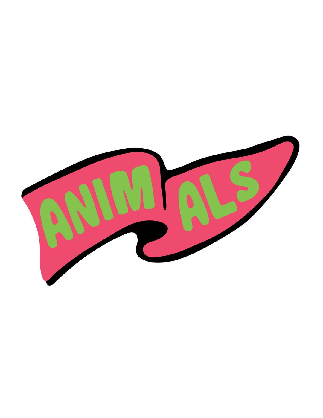 DIGITAL FILE Party Animals Flag Graphic Tee Design - Etsy