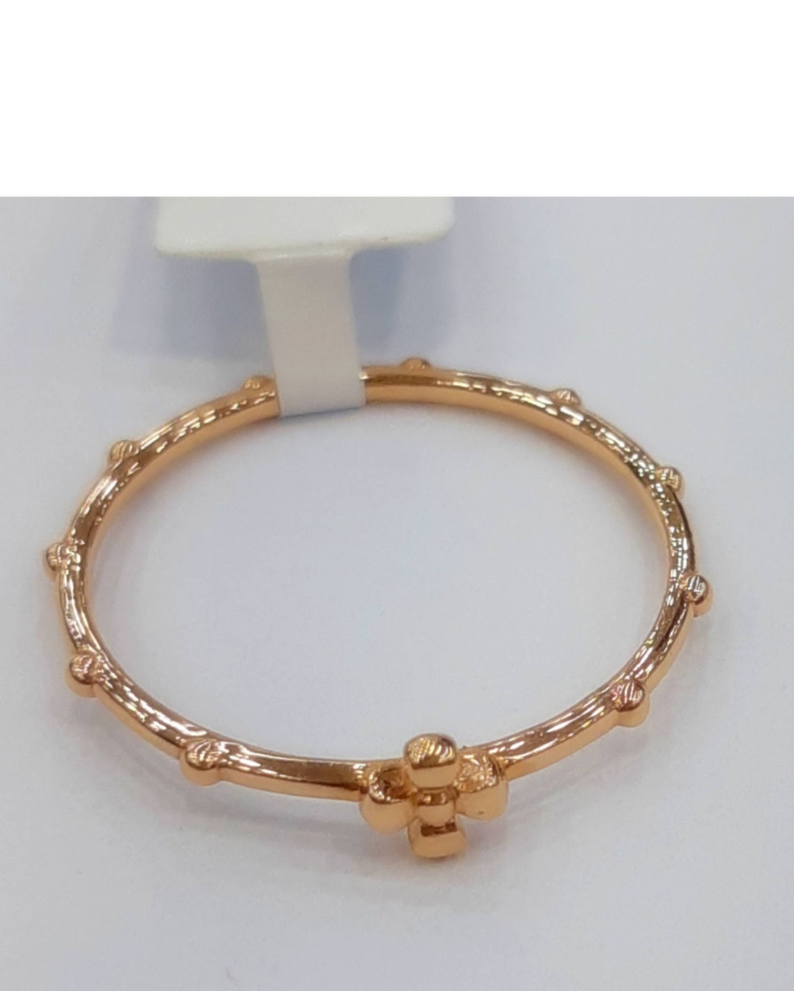 14k 18k Solid Gold Catholic Rosary Ring Minimalist by - Etsy