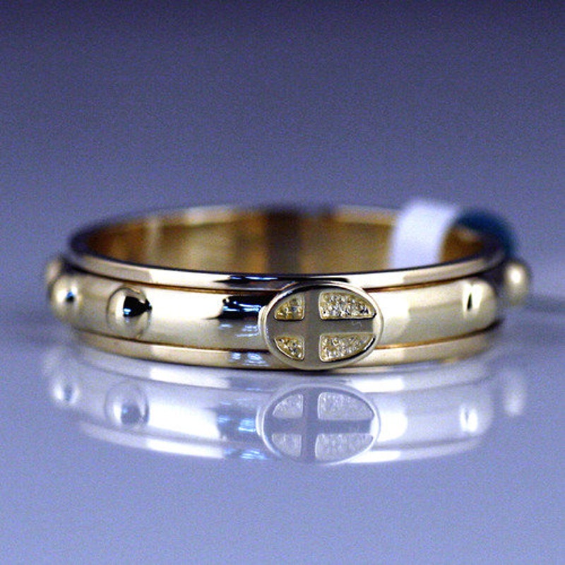 Rosary Ring - Etsy