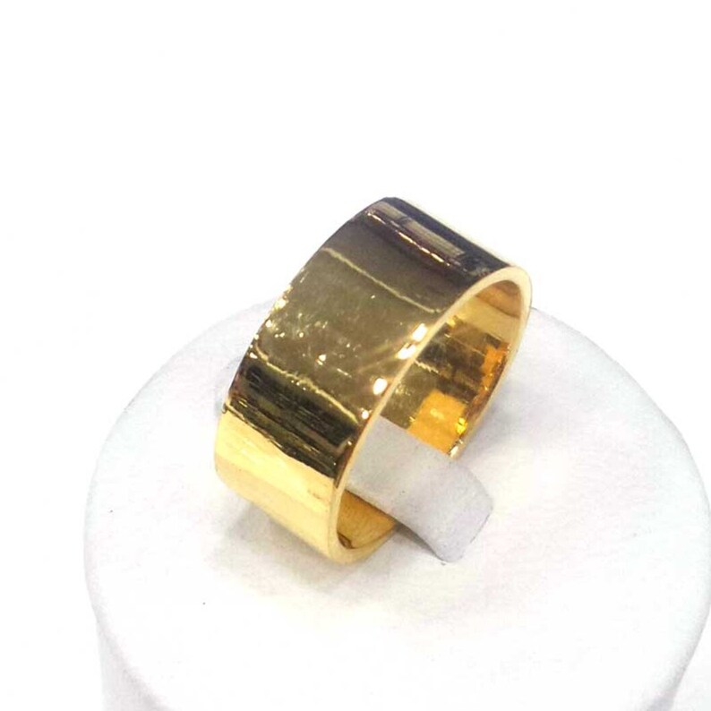 24k Solid Gold Ring by Estherleejewel - Etsy