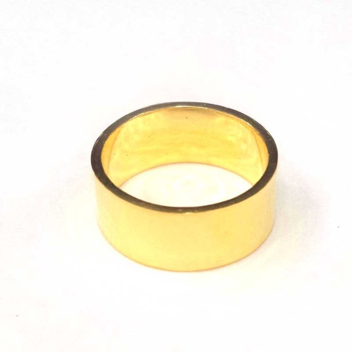 24k Solid Gold Ring by Estherleejewel | Etsy