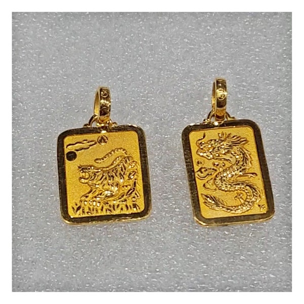 24 K Solid Gold Dragon Jewelry - Etsy