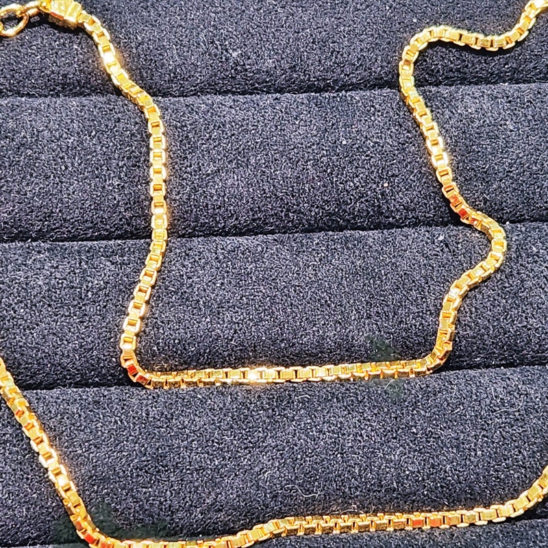 24k Gold Chain - Etsy