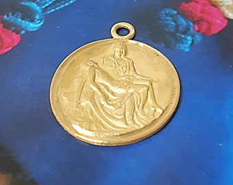 Pieta Pendant - Etsy