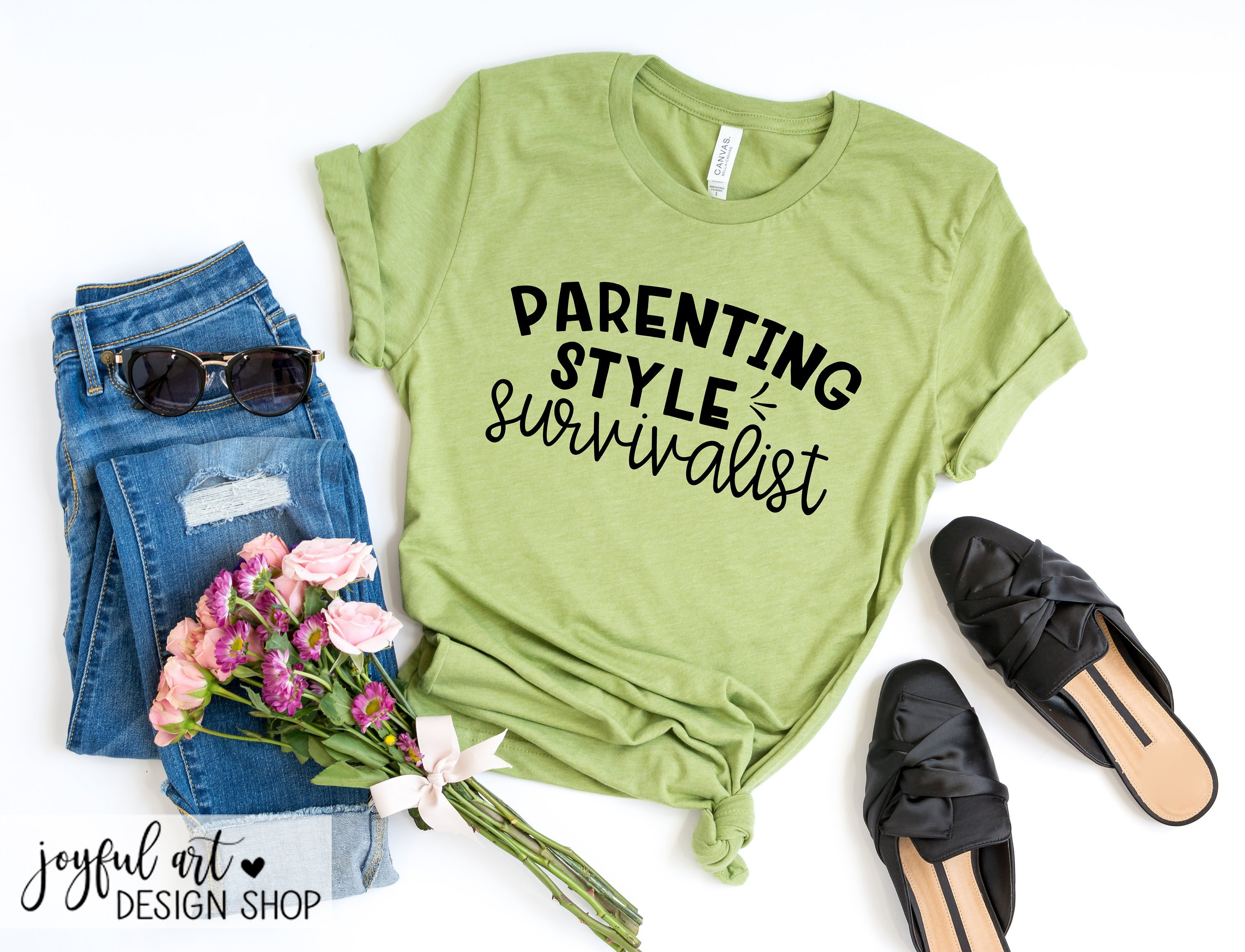 Funny Parent Shirt. Parenting Style Survivalist. Funny Mom | Etsy