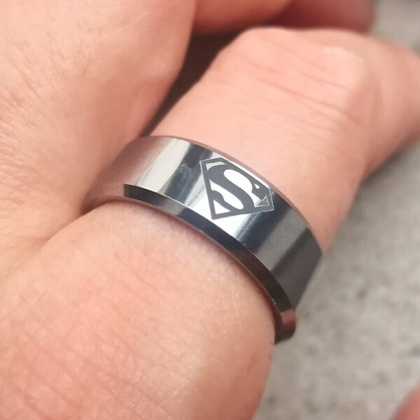 Dc Comics Ring - Etsy