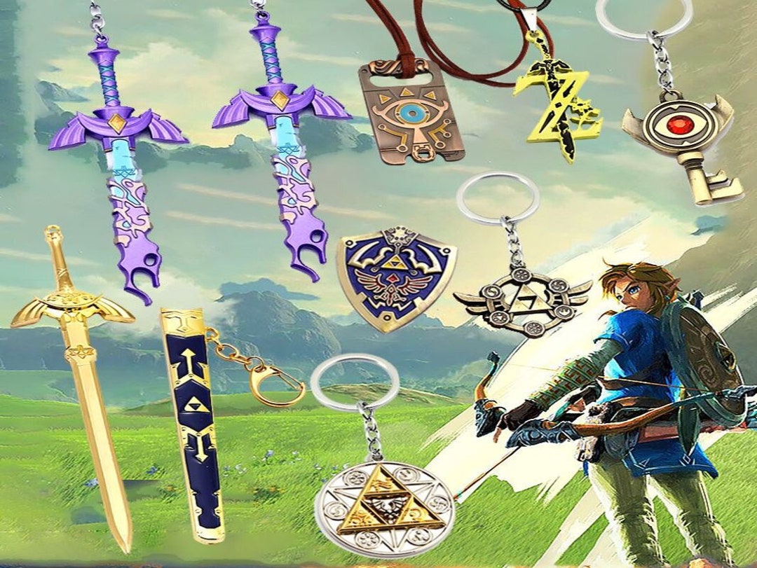 Legend of Zelda Tears of the Kingdom Keychains - Etsy