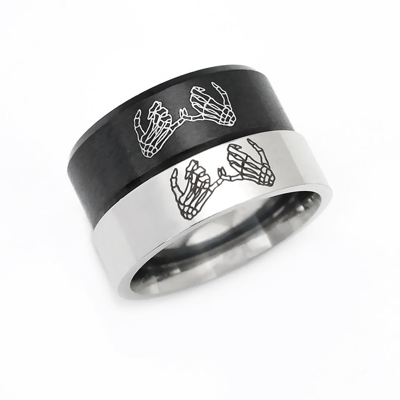 Pinky Swear Rings For Couple Pinky Promise Rings Custom Etsy