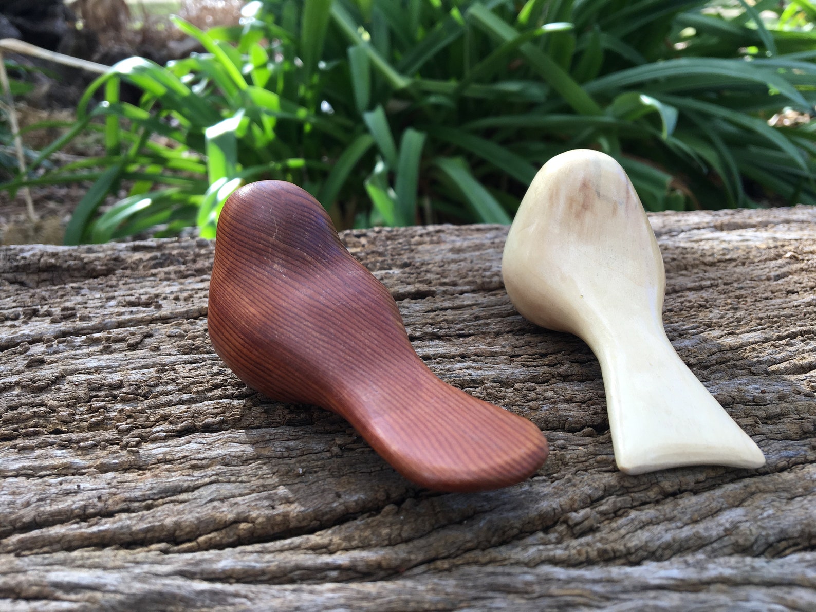 Hand Carved Wooden Comfort Birds | Etsy