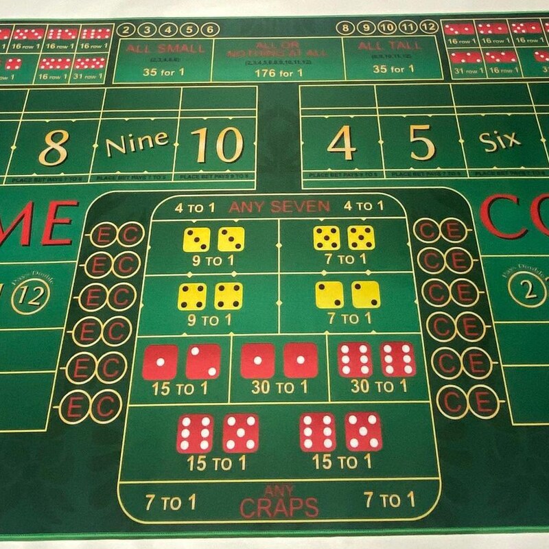 Craps Table - Etsy